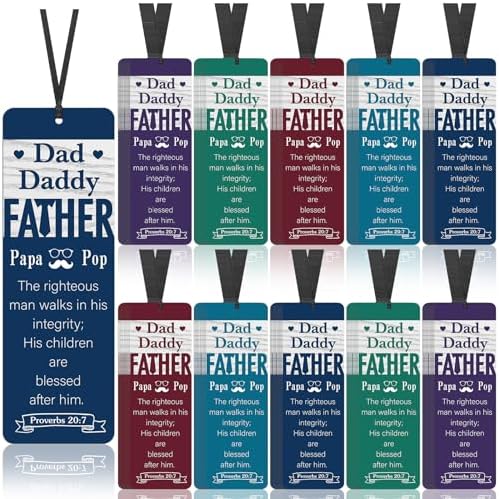 Amazon.com: A Father's Day Prayer Father's Day Bookmarks 2" x 6" with ...