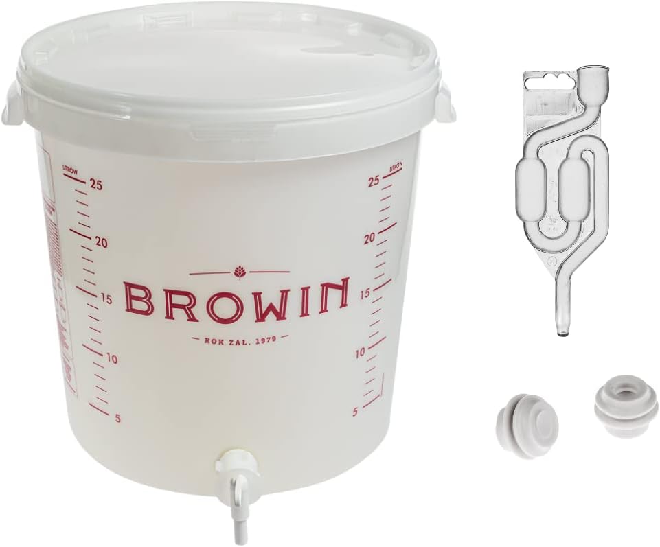 Beste Angebote Fermentation Container 30L + Lid + Fermentation Tube ...