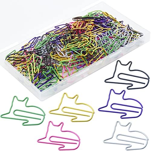 Amazon.com : YOUDEFUL 120 Pcs Plane Paperclips, Cute Metal Paper Clips ...