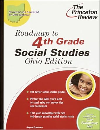 Roadmap to 4th Grade Social Studies, Ohio Edition (State Test ...