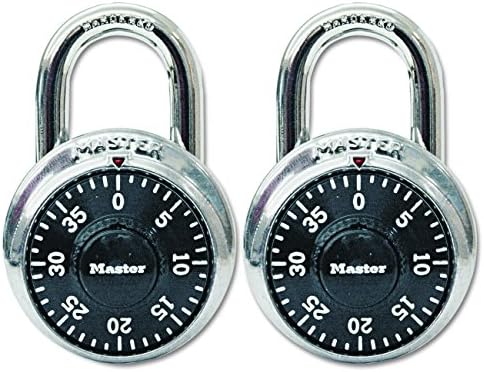 Master Lock 1500D 1-7/8in. Combination Dial Padlock, Standard, Silver ...