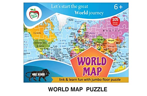 Buy World Map Puzzle Online at Low Prices in India - Amazon.in