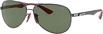 Ray-Ban RB8313M Sunglasses Bundle: RB 8313M FERRARI F00171 Ferrari ...