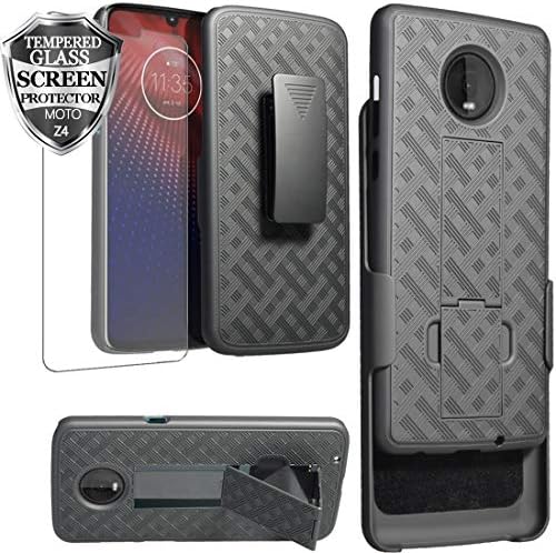 Amazon.com: Ailiber Case for Moto Z4 with Belt Clip, Motorola Moto Z4 ...