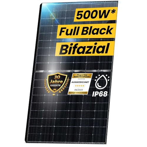 Solarmodul 500 Watt Glas Glas