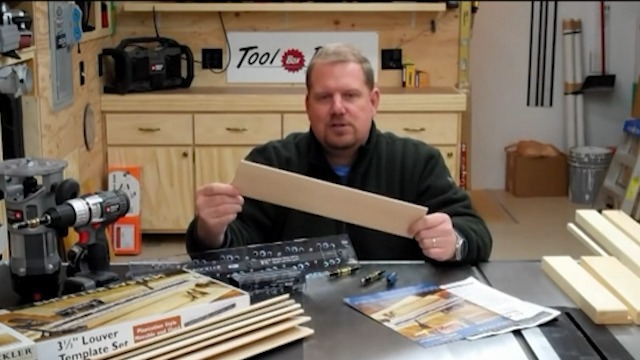 Watch Rockler 2-1/2＇＇ Fixed/Movable Louver Shutter Jig and Hardware Kit ...