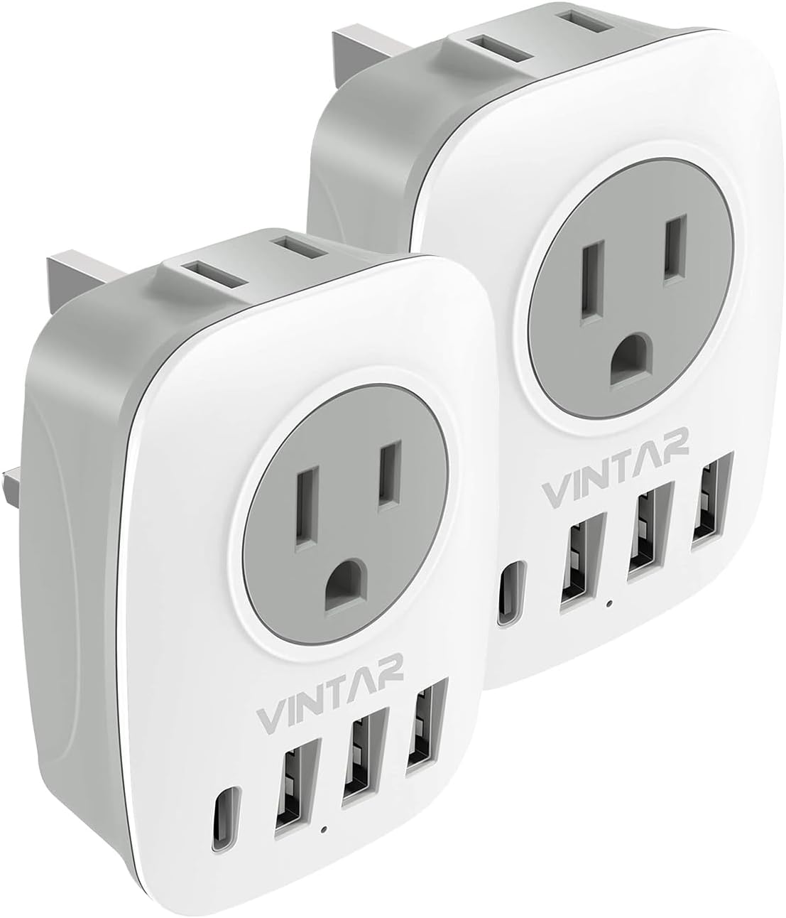 Amazon.com: 2 Pack US to UK Ireland Travel Plug Adapter, Type G Travel ...