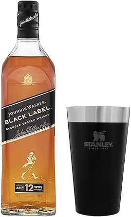 Pack de Stanley 16Oz + Johnnie Walker Black Label 1L : Amazon.com.mx ...