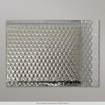 Single Gold Metallic Bubble Wrap Lined Padded Mailing Gift Envelope/Bag ...