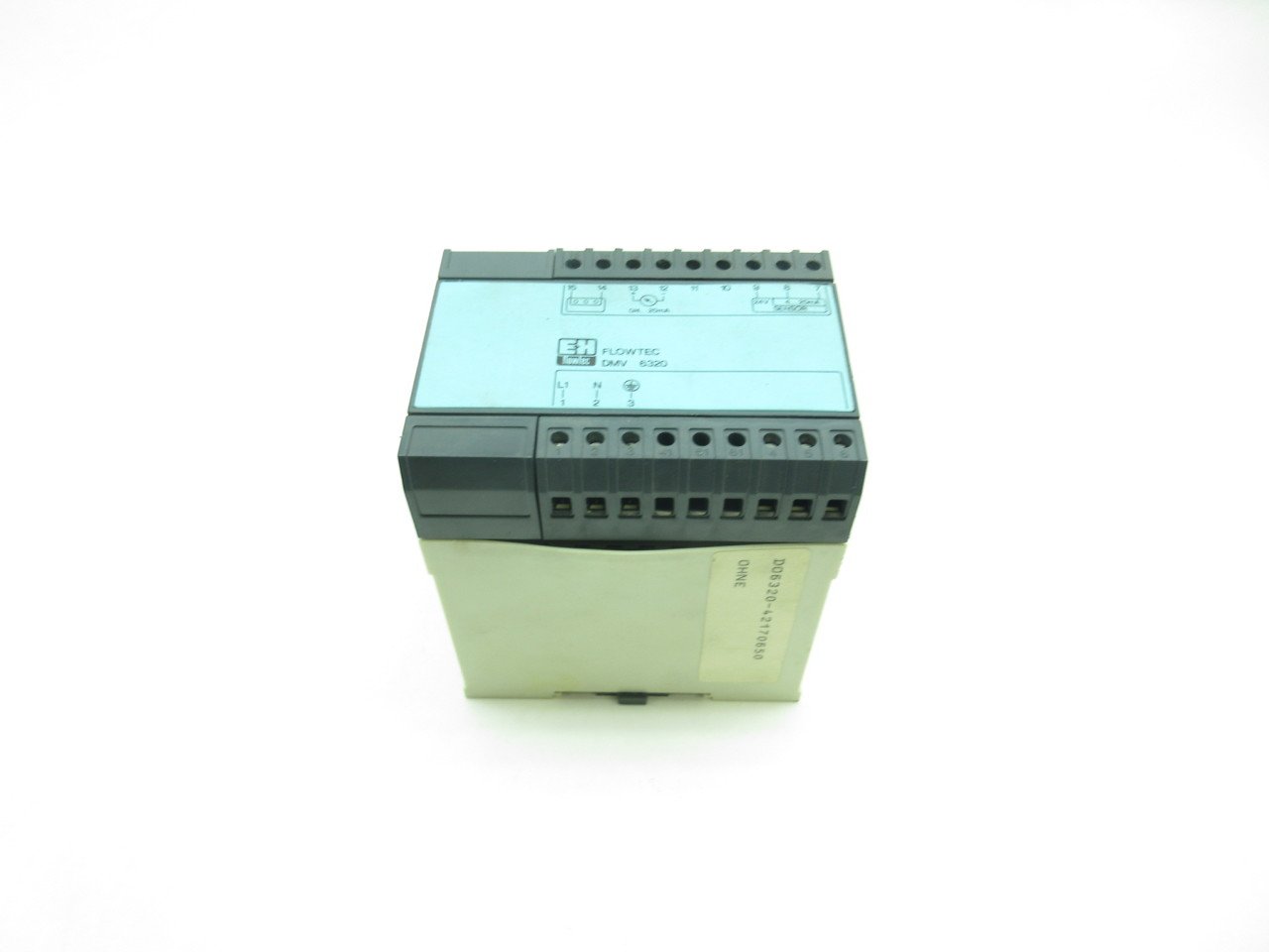 ENDRESS HAUSER DMV 6320 FLOWTEC 100GPH 115V-AC Transmitter D598448 ...