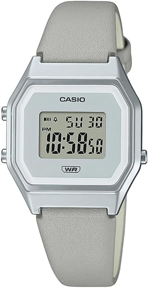 Casio Retro Collection Women's Digital Watch, beige - Casio Collection ...