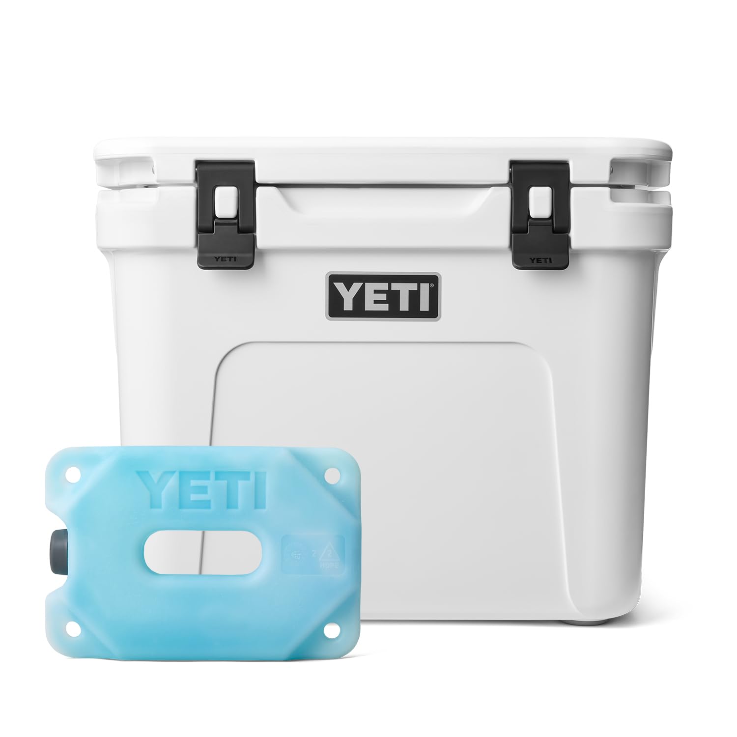 Amazon.com : YETI Roadie 32 Hard Cooler with YETI ICE 2 lb, White ...