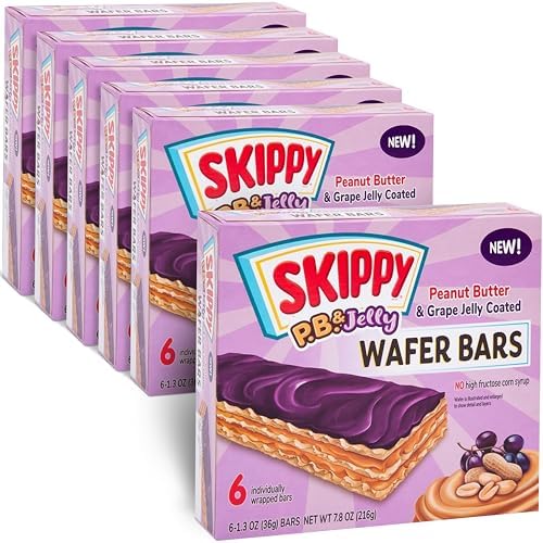 Amazon.com: SKIPPY P.B. & Jelly Peanut Butter And Grape Jelly Coated ...