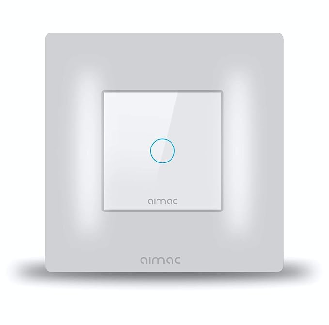 almac Touch Screen Crystal Glass Moduler With Plate Switch Board Single ...