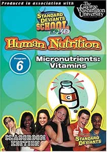 Standard Deviants: Nutrition 6 - Micronutrients [DVD] [Region 1] [US ...