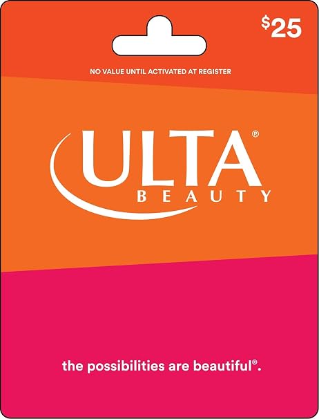 Amazon.com: Ulta Beauty Physical Gift Card - $25 : Gift Cards