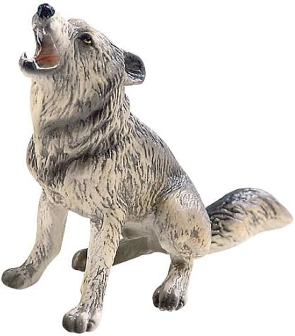 Bullyland 63392 - Spielfigur, Wolf heulend, ca. 9 cm: Amazon.de: Spielzeug