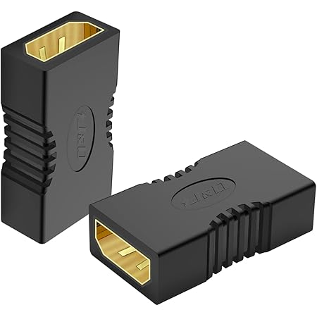 Amazon.com: Amazon Basics HDMI Female to Female Coupler Adapter (2 Pack ...