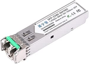 Amazon.com: MDWXDOFP SFP1.25G Optical Module Gigabit Single-Mode Dual ...