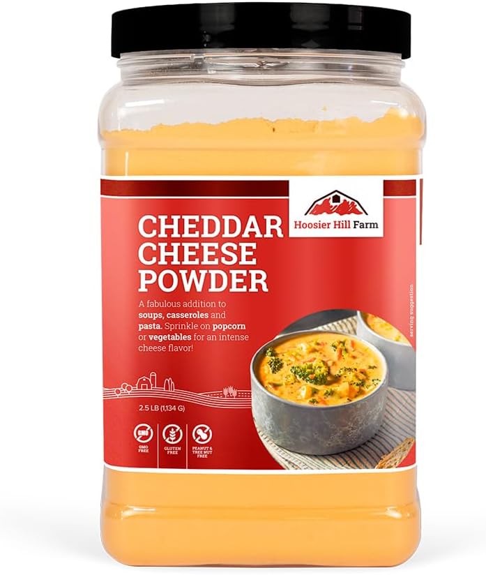Amazon.com: Oasis Supply Cheddar Cheese Powder - 1 Lb Package : Grocery ...