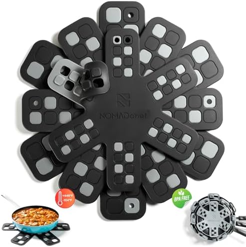 Amazon.com: NOMADCHEF Dual-Use Trivets for Hot Dishes & Silicone Pan ...