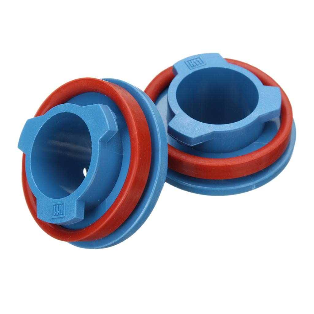2Pcs LED Headlight Bulb Base Adapter Socket Retainer Car Conversion Kit ...