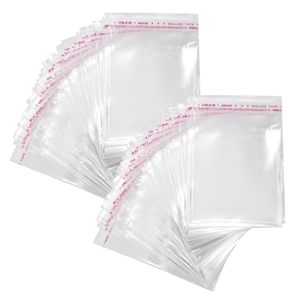 YDHfdc 300 Pièces Sachet Plastique Transparent 9x13cm Sachet de ...