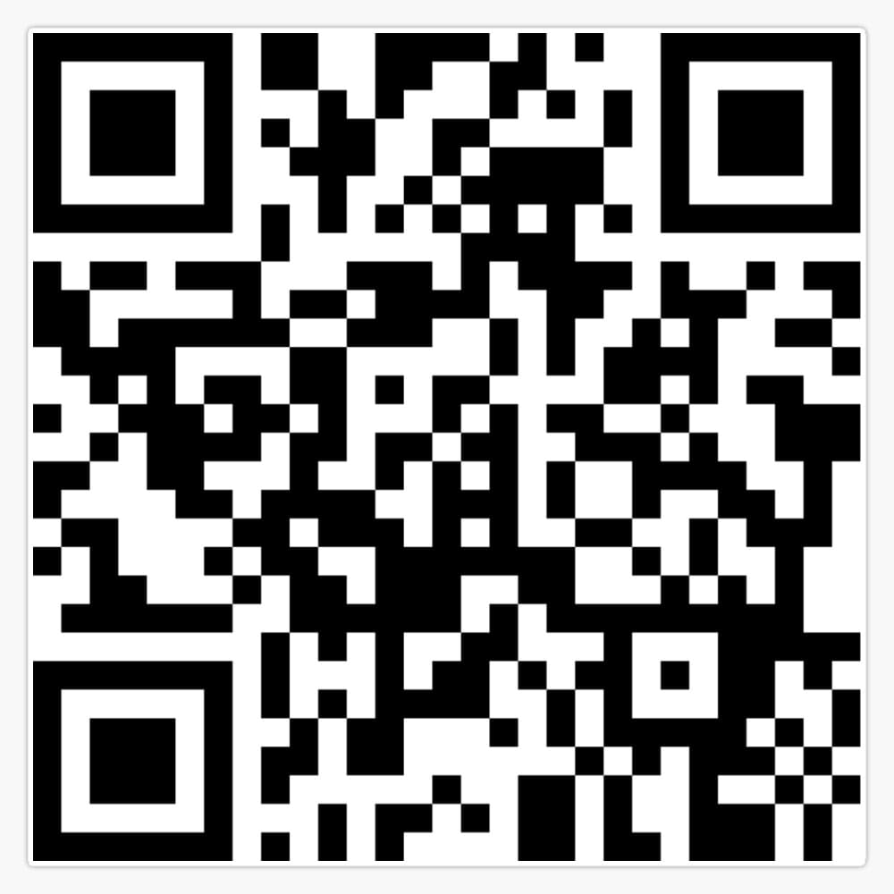 Amazon.com - Rick Roll QR Code Bumper Sticker Vinyl Decal 5"