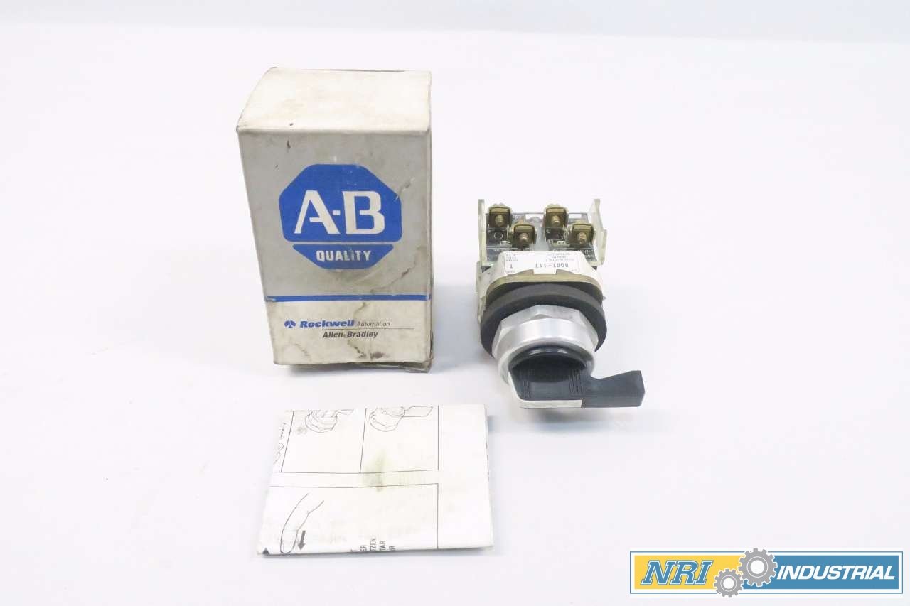 Amazon.com: NEW ALLEN BRADLEY 800T-J17B 3 POSITION MAINTAINED SELECTOR ...