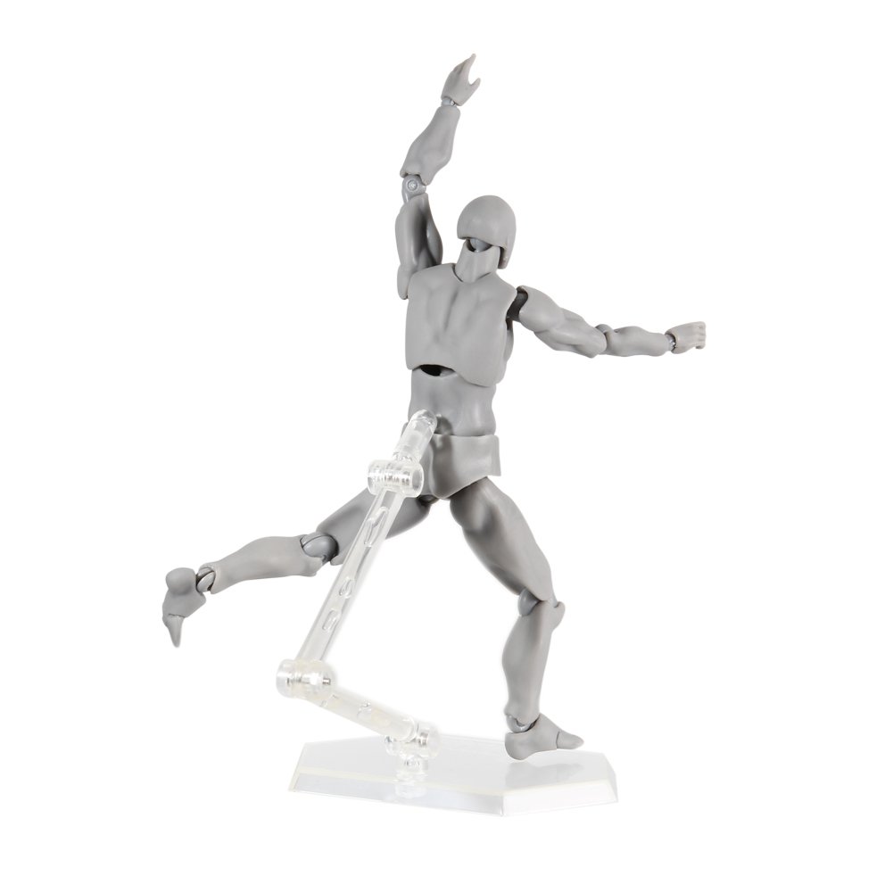 Buy Starall A Pair of Action Figure Model, Human Mannequin Man + Woman ...