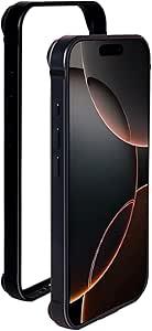 Amazon.co.jp: Smorniy Aluminum Bumper Case for iPhone 16 Pro, Aluminum ...