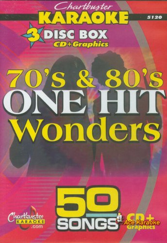 Chartbuster Karaoke CDG 3 Disc Pack CB5120 - 70's & 80's One Hit ...