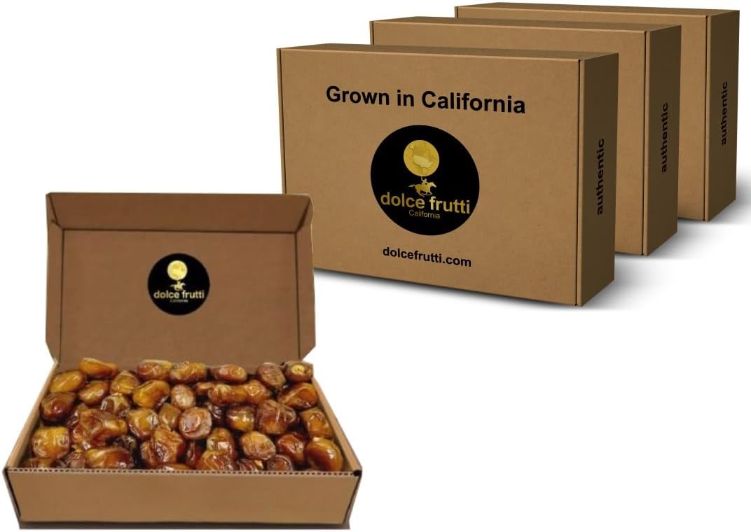 Amazon.com: Premium Khudri Dates, 6.6 lbs (3 KG) – Jumbo Whole Dates ...