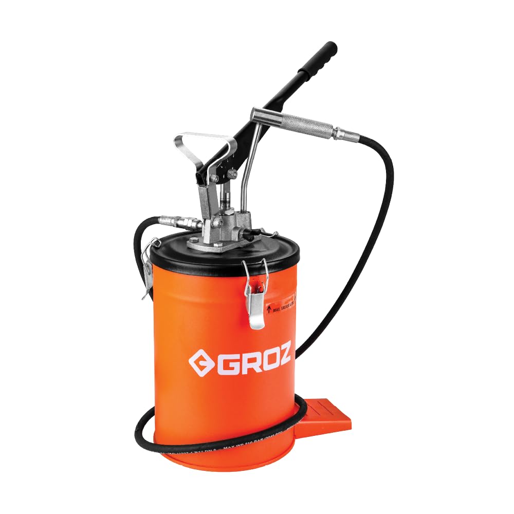 Groz 10 Kg Bucket Grease Pump With Multi Modes Setting | Desertcart ...