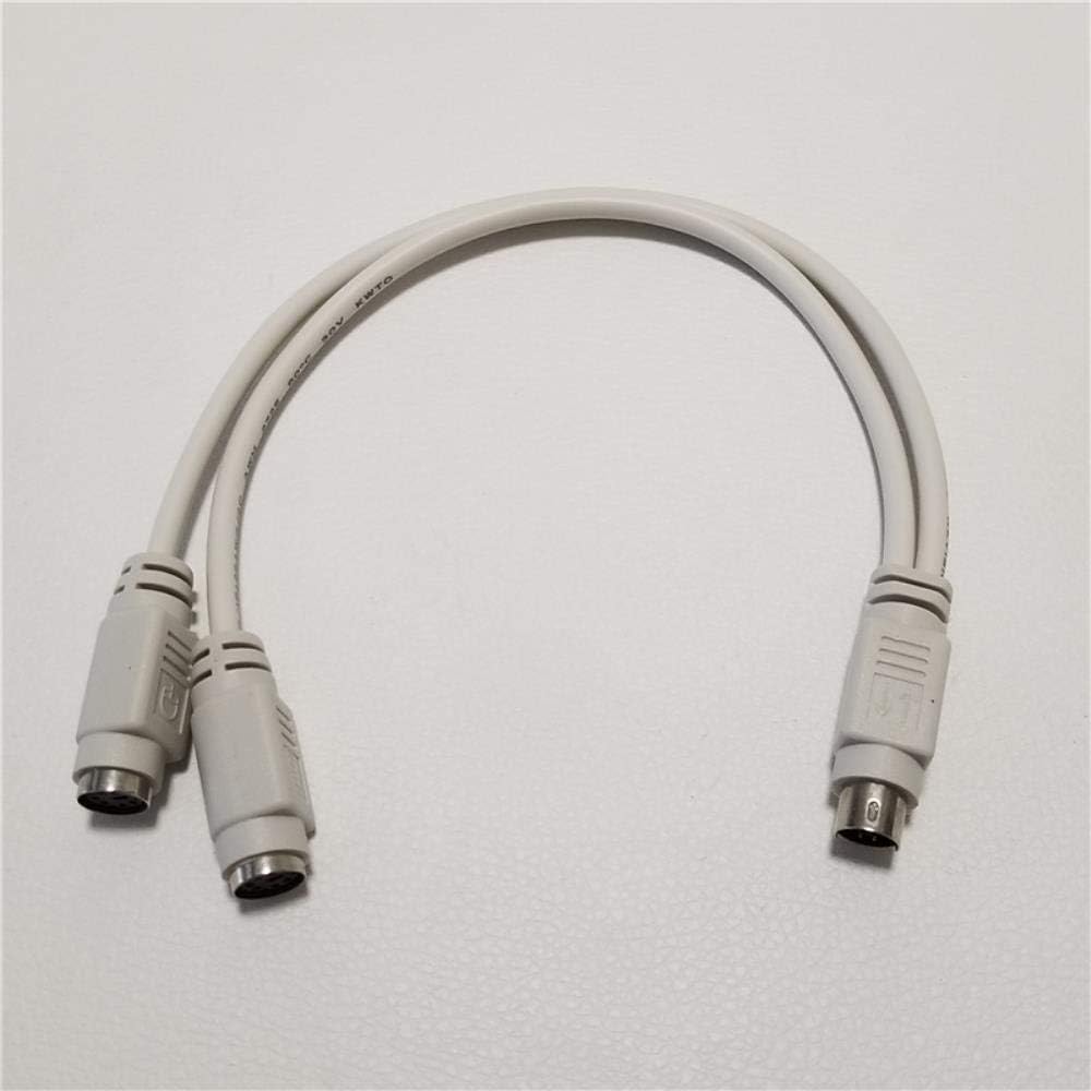 Amazon.com: for Computer PC Motherboard PS2 PS/2 1to2 2-Port Splitter ...