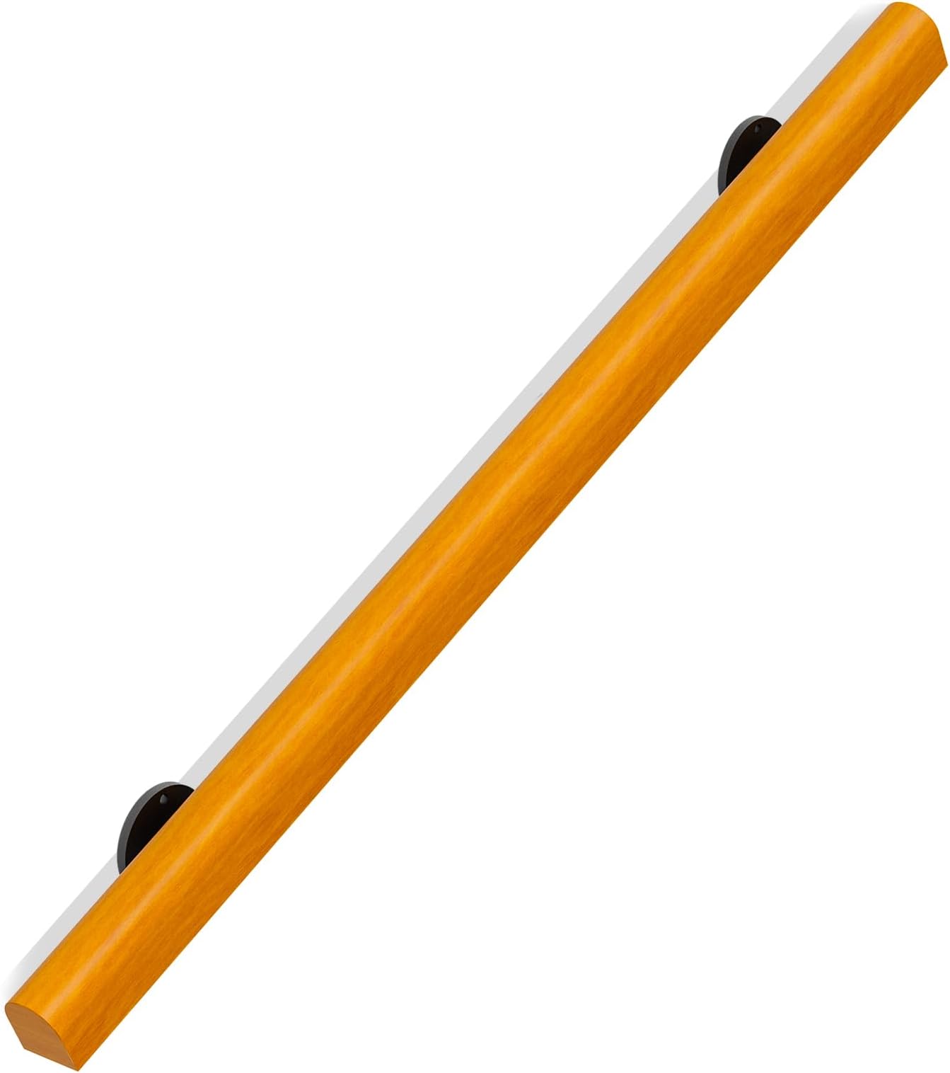 Non-Slip Wood Handrails for Indoor Stairs, Barrier-Free Staircase Grab ...