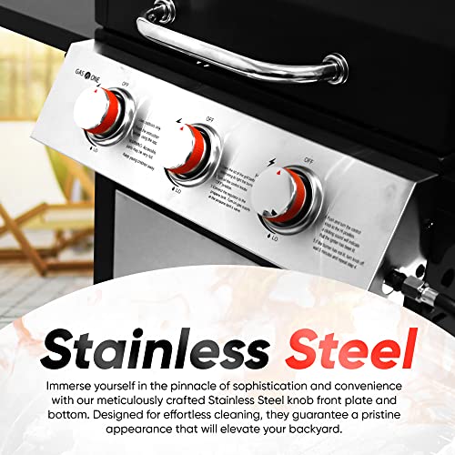 GasOne GP-1030S One 3 Burner Stainless Steel– Outdoor Cabinet Style ...