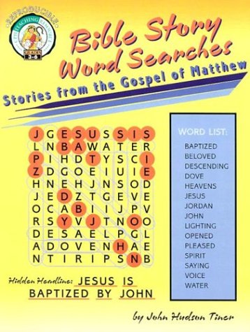 Bible Story Word Searches: Stories from the Gospel of Matthew: Tiner ...
