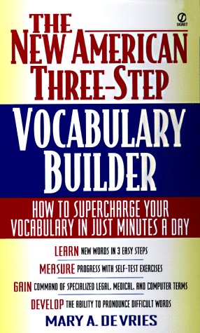 Amazon.com: The New American Three-Step Vocabulary Builder: How to ...