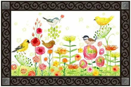 Amazon.com: Studio M MatMates Spring Sweet Spring Decorative Floor Mat ...