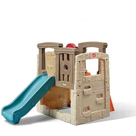 Amazon.com: Step2 Play Up Gym Set | Kids Outdoor Swing Set with Slide ...