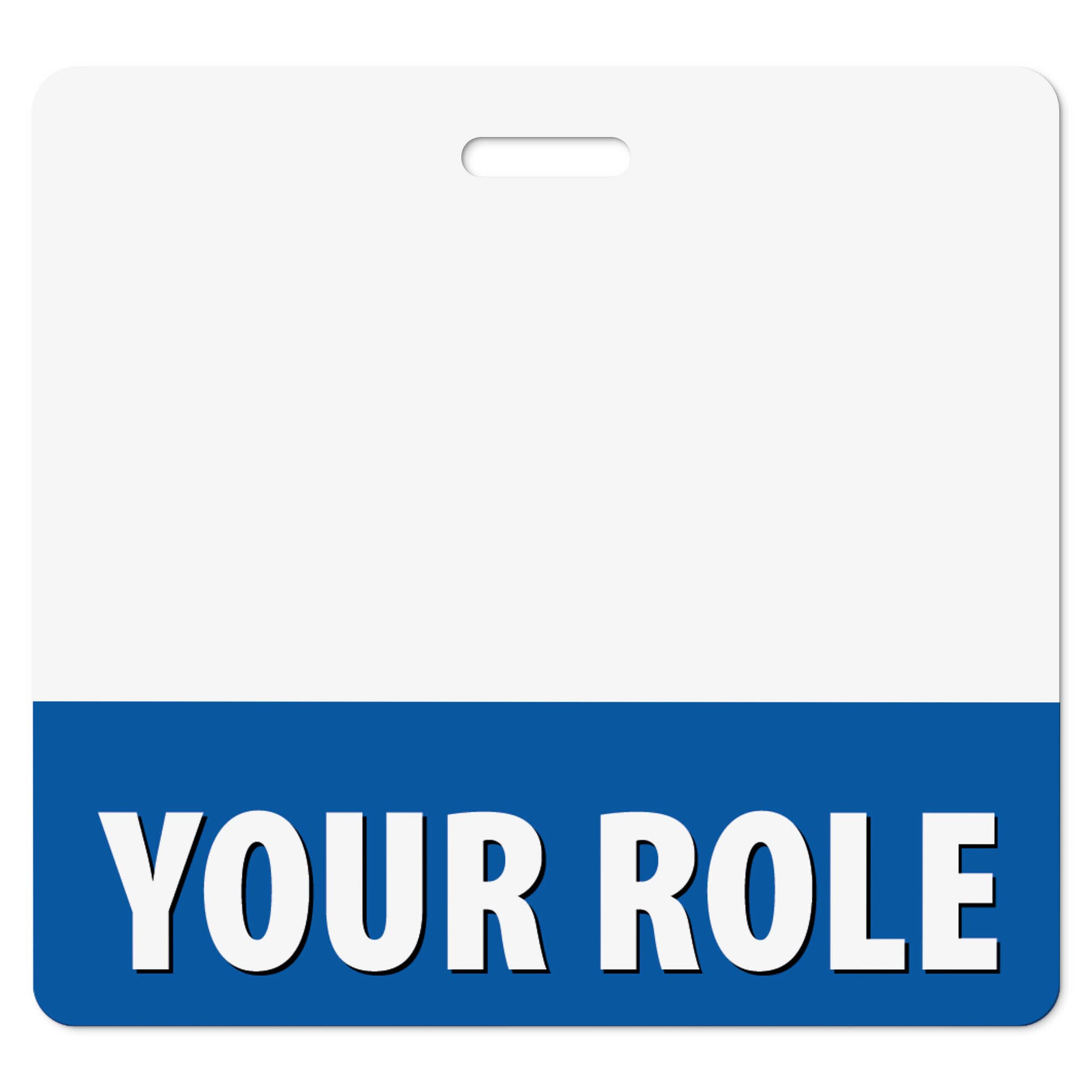 Amazon.com : Custom Badge Buddy - in Cobalt Blue color - Horizontal ...