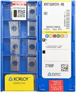 Amazon.com: KORLOY 100% Original APKT APKT16 APKT1604 APKT1604PDFR MA ...
