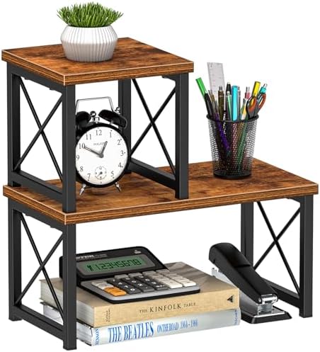 Amazon.com: Jotsport 2 Tier Tabletop Plant Stand Step Style Desktop ...