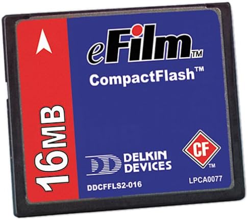 Amazon.com: Delkin 16 MB CompactFlash Card (DDCFFLS2-16) : Electronics