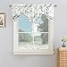 Amazon.com: Leeva Valances Tie Up Small Curtains and Valance for Living ...