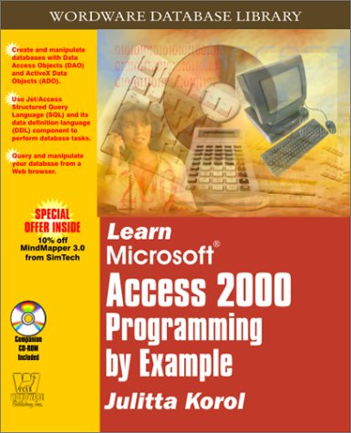 Learn MS Access Programming by Example : Korol, Julitta, Julitta: Amazon.in: Books