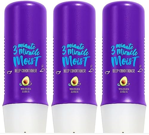 Amazon.com : Aussie 3 Minute Miracle Moist Deep Conditioning Treatment ...