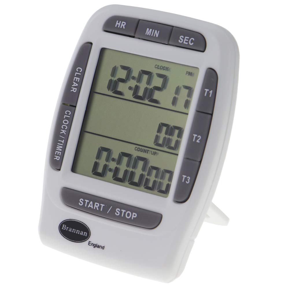 Buy Digital Triple Kitchen Timer and Clock for Cooking and Baking with ...