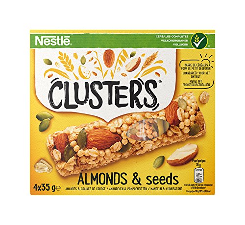 Nestlé Clusters Cerealien Riegel, 1er Pack (1 x 140 g) : Amazon.de ...